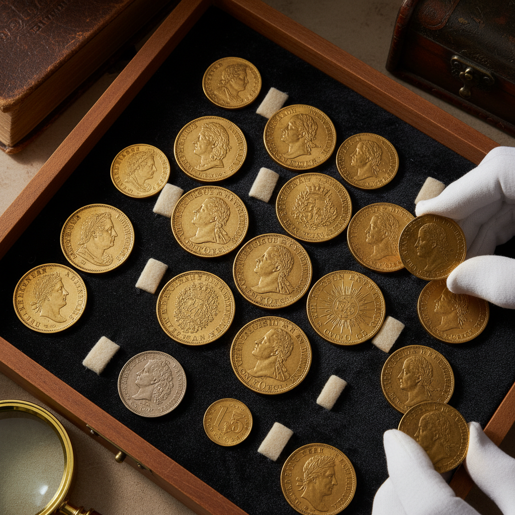French Coins From Royal Louis d Or to Republic Francs - Global Coin ...
